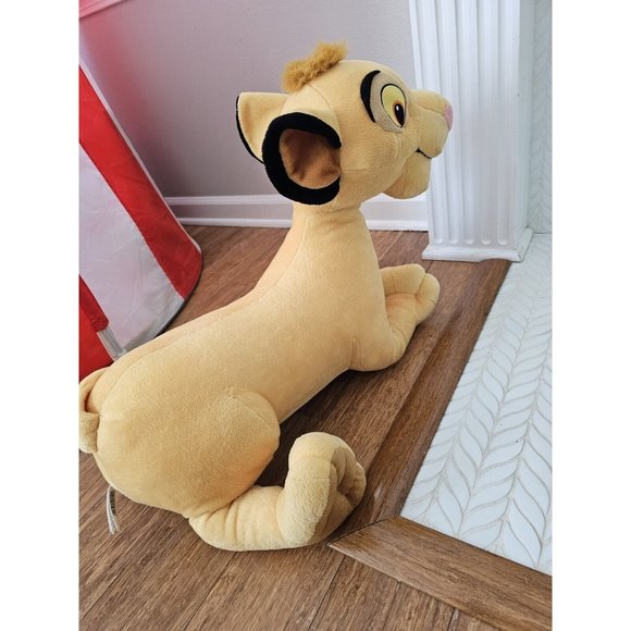 Disney | Toys | Vintage Disney Lion King Jumbo Simba Plush Toy Stuffed ...
